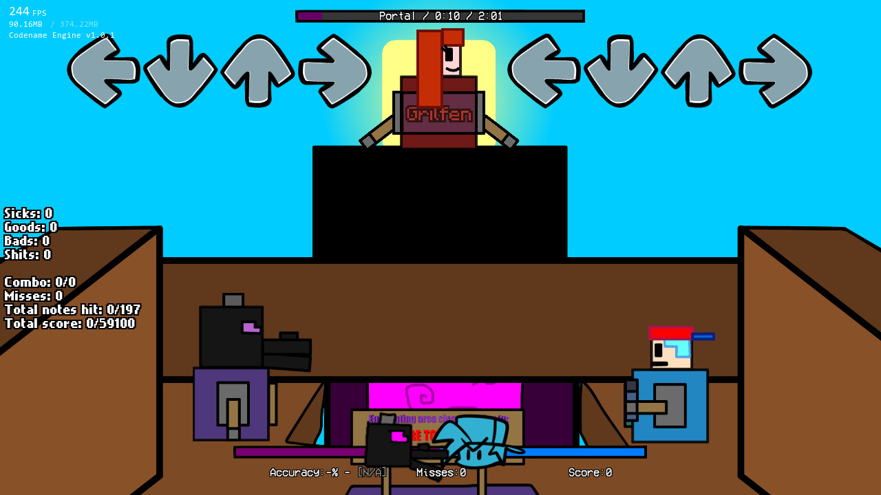 FNF - Dual Dimensions Mod for Friday Night Funkin' | FNF Mods