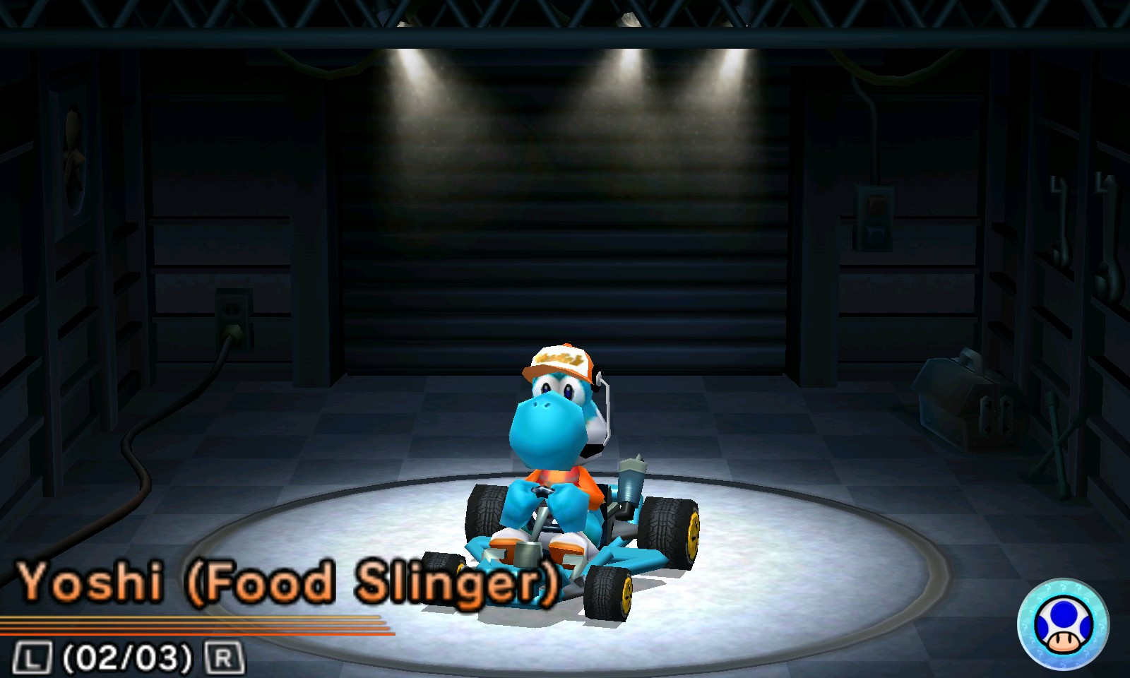 Yoshi (Food Slinger) in MK7 Mod for Mario Kart 7 | MK7 Mods