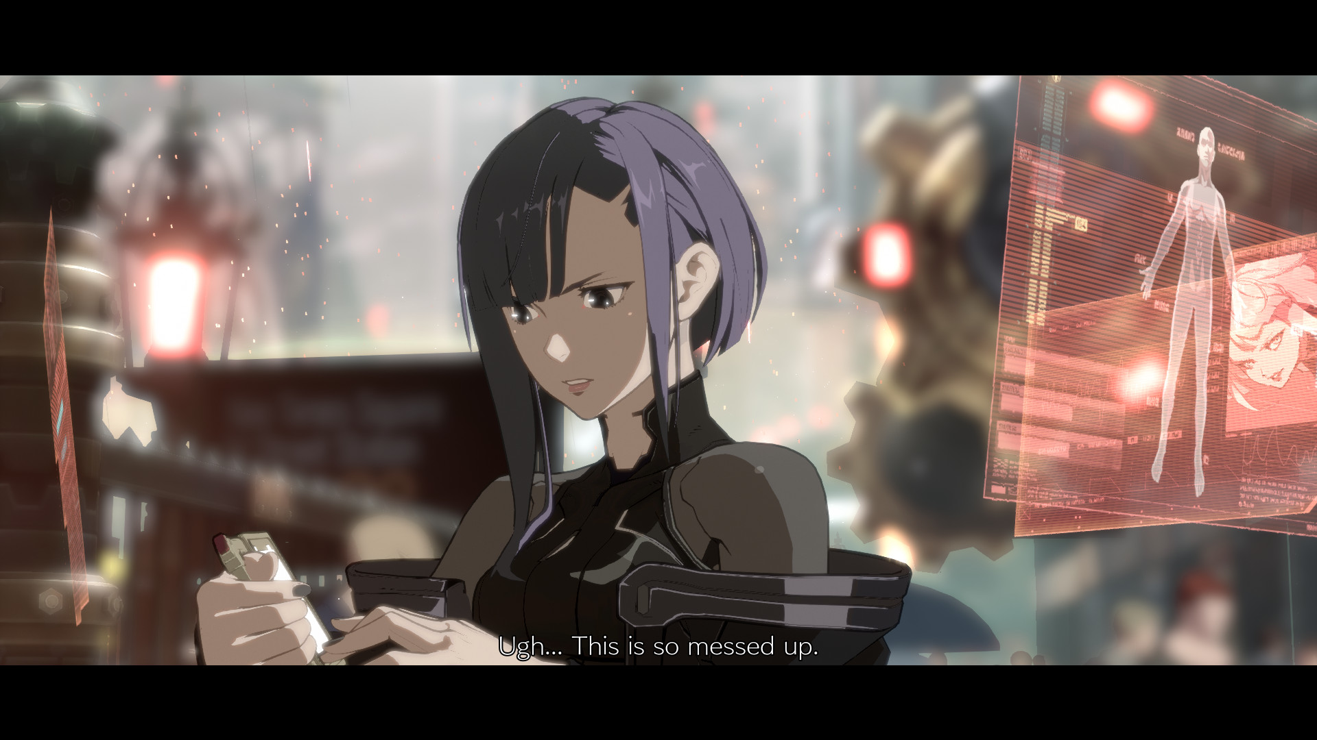 Motoko (Ghost in the shell) with light hair Mod for GUILTY GEAR -STRIVE ...