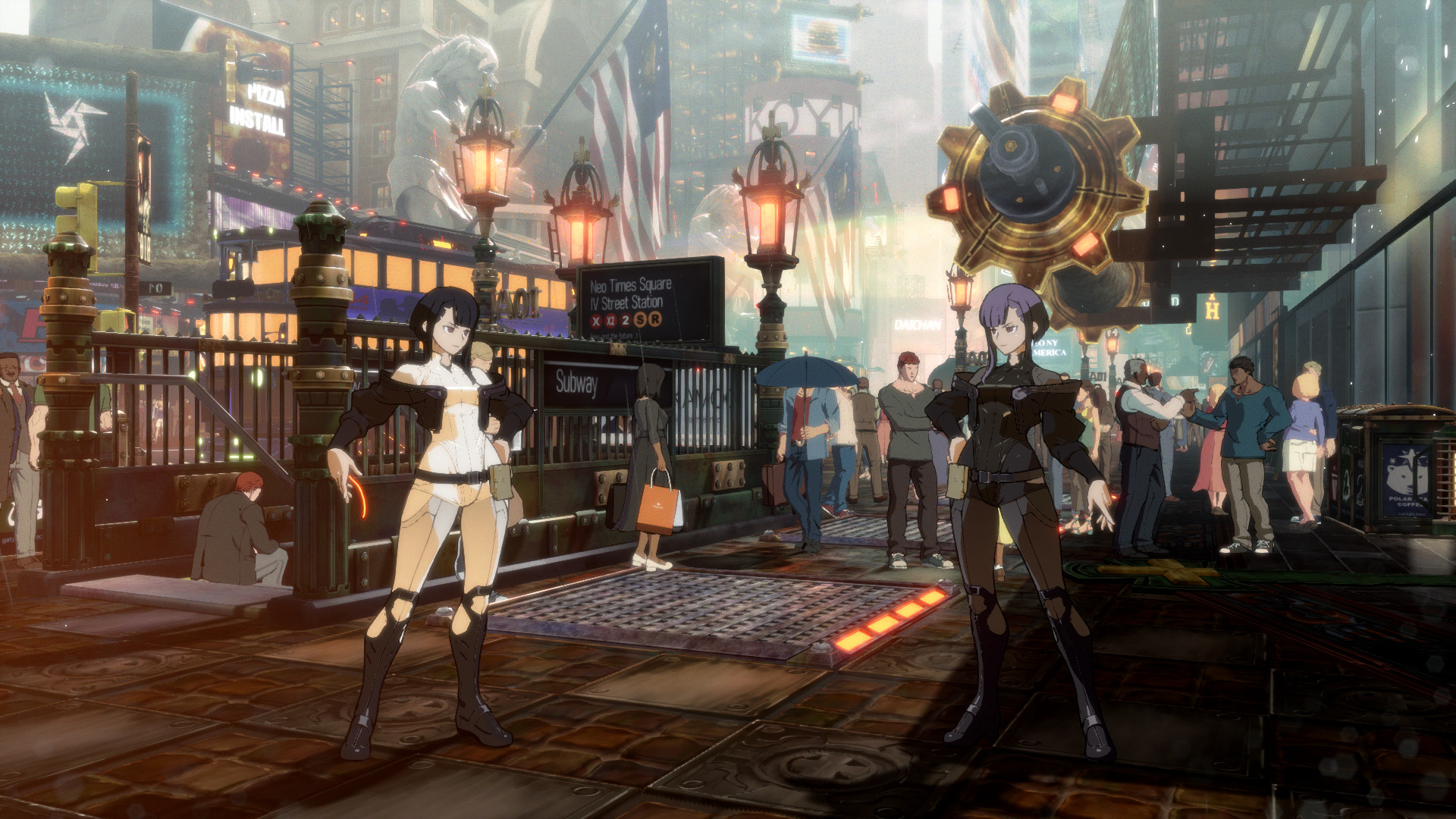 Motoko (Ghost in the shell) with light hair Mod for GUILTY GEAR -STRIVE ...