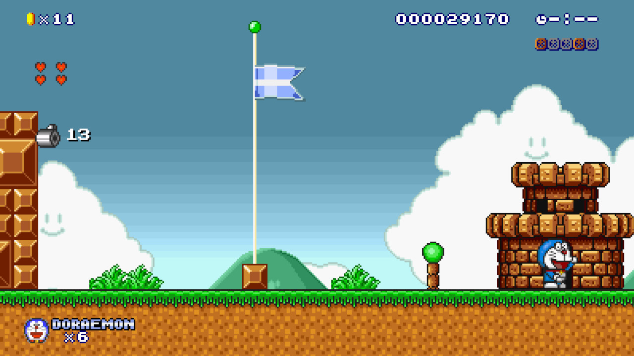 Doraemon over Mickey Mouse Mod for Boll Deluxe | BDX Mods