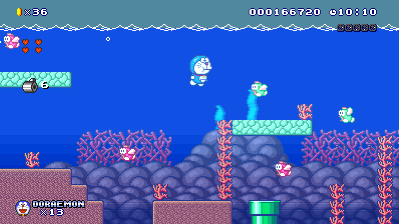 Doraemon over Mickey Mouse Mod for Boll Deluxe | BDX Mods