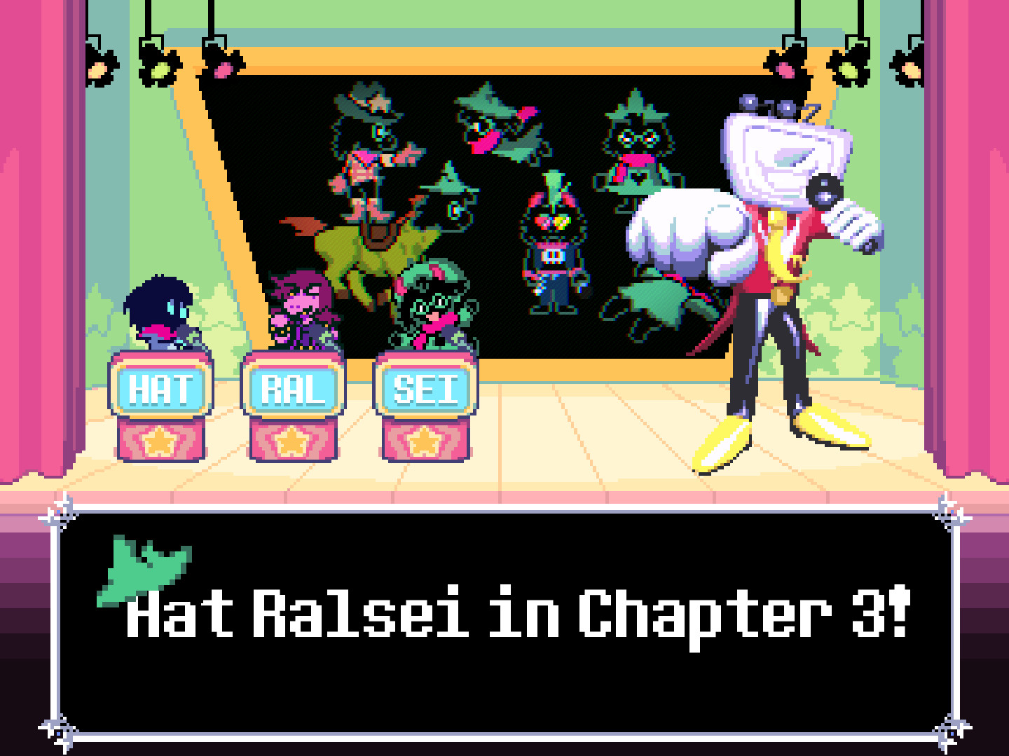 Hat Ralsei in Ch 3 Mod for Deltarune | DR Mods