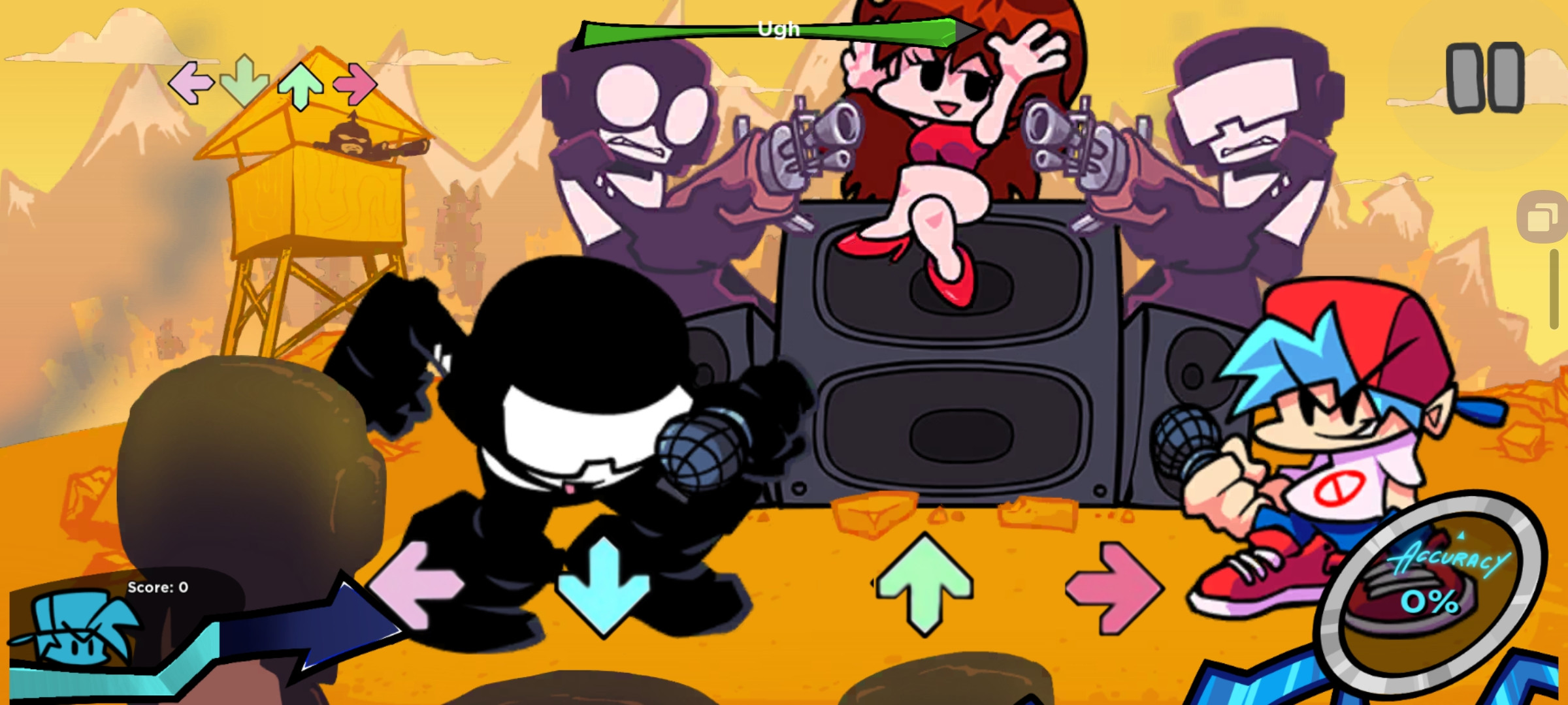 Pastel colored notes Mod for Friday Night Funkin' | FNF Mods