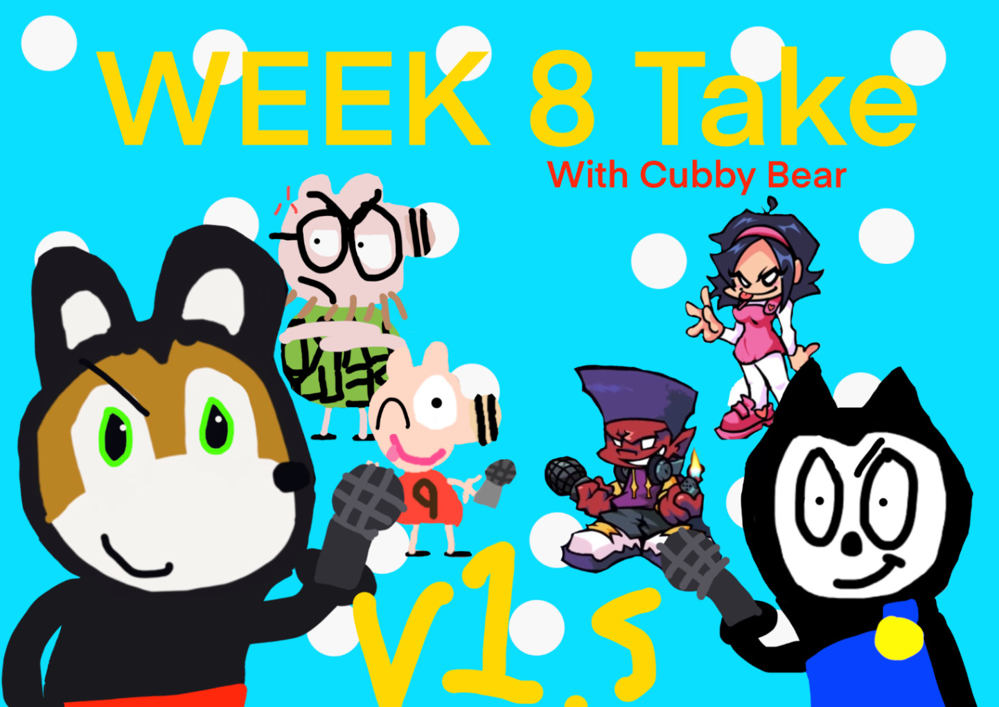 FNF Week 8 Take With Cubby Bear! Mod for Friday Night Funkin' | FNF Mods