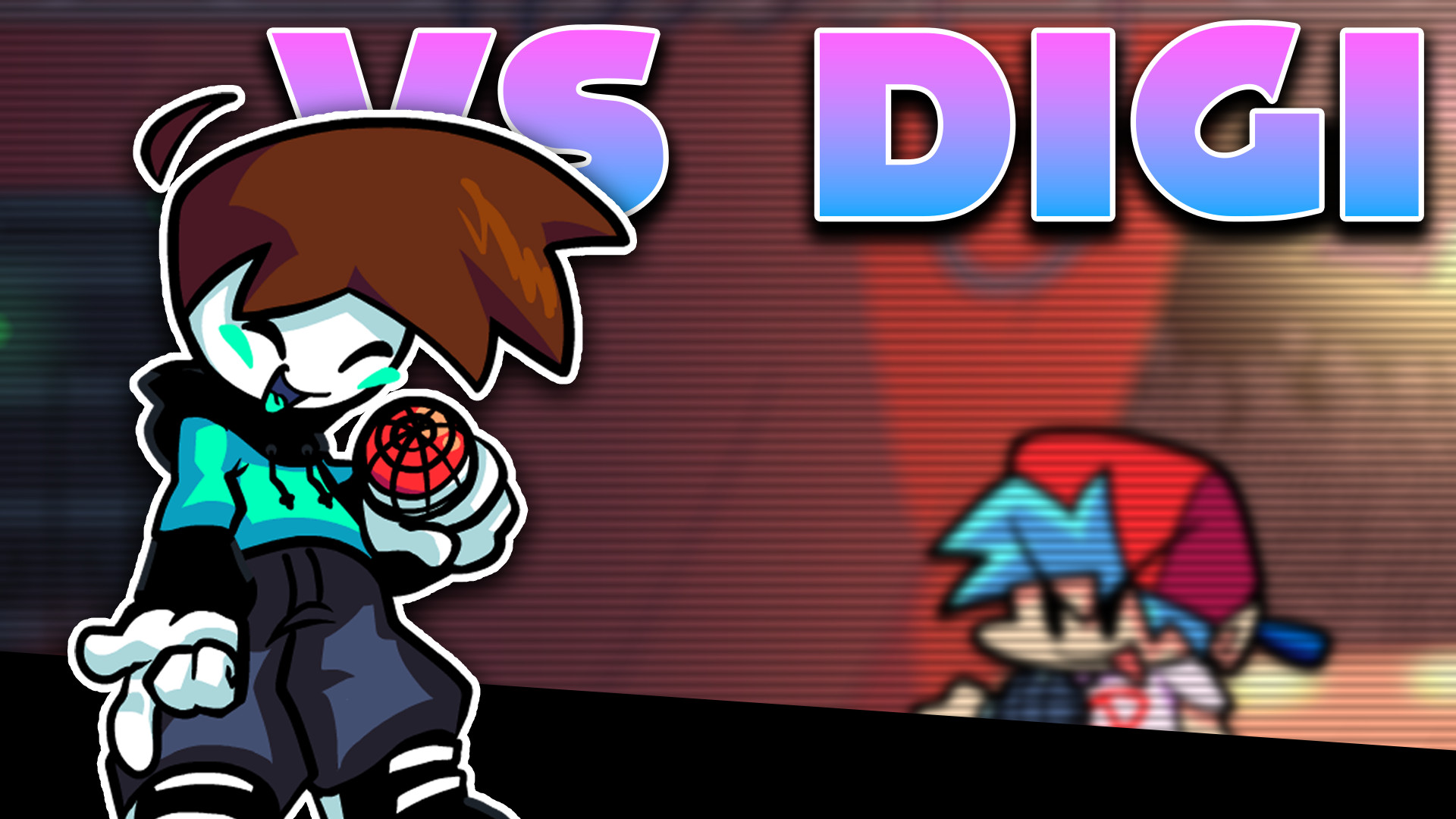 Vs. Digi [OC V-Slice Oneshot} Mod for Friday Night Funkin' | FNF Mods