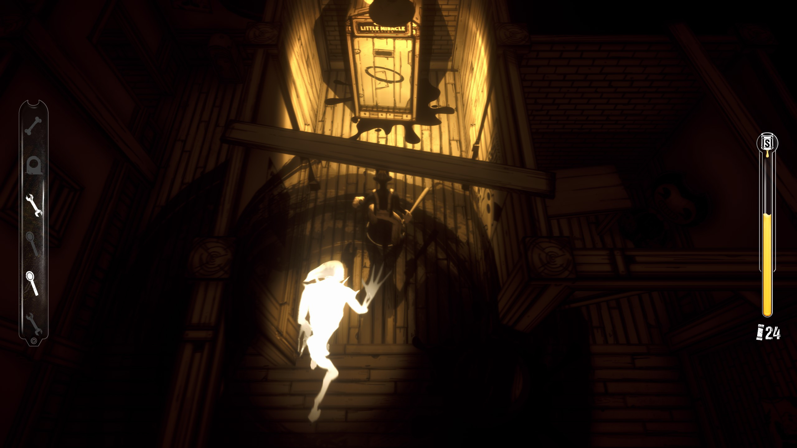 White Ink Demon Mod Mod for Bendy: Lone Wolf | B:LW Mods