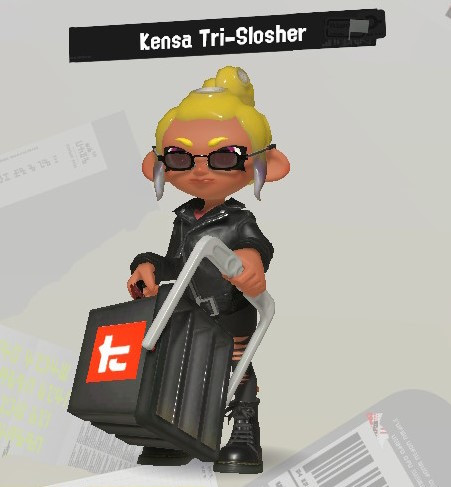 Kensa Tri-Slosher Mod for Splatoon 3 | Splatoon 3 Mods