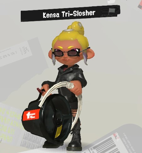 Kensa Tri-Slosher Mod for Splatoon 3 | Splatoon 3 Mods