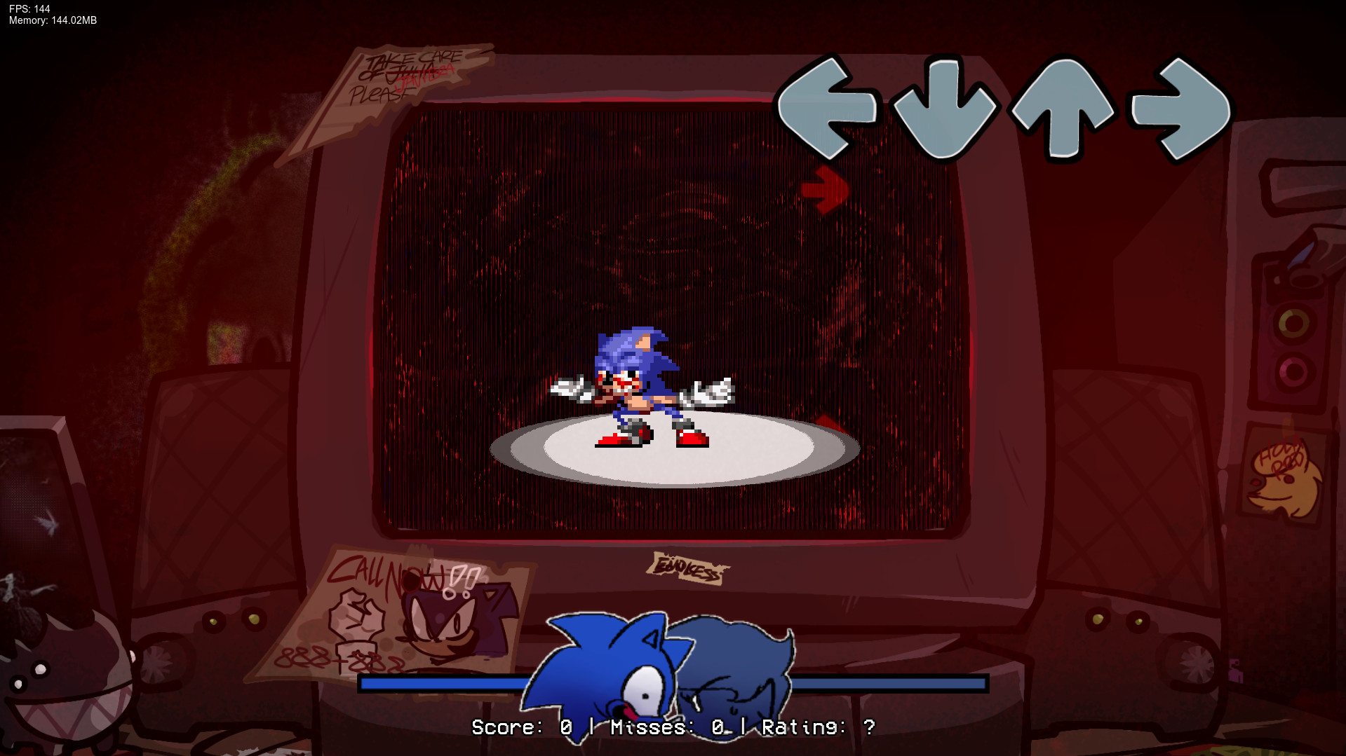 Countdown Remake | Executable mania DLC Mod for Friday Night Funkin ...