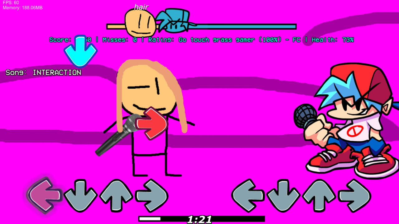 FNF' vs a random normal guy Mod for Friday Night Funkin' | FNF Mods