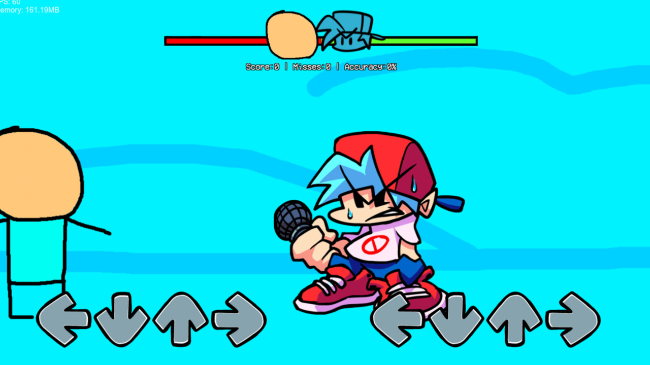 FNF' vs a random normal guy Mod for Friday Night Funkin' | FNF Mods