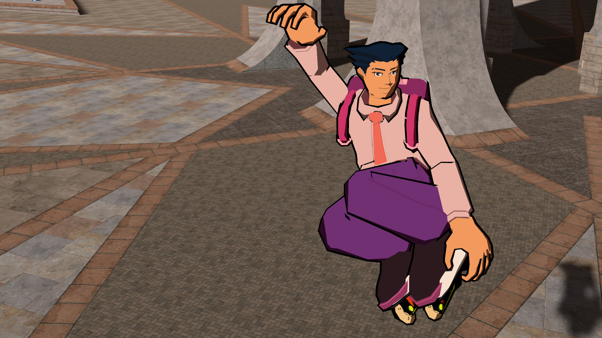 Phoenix Wright (Funkified) Mod for Bomb Rush Cyberfunk | BRC Mods