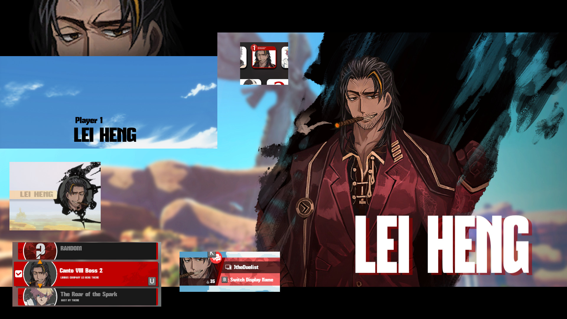 Lei Heng (Limbus Company) + Canto 8 Boss 2 Theme Mod for GUILTY GEAR ...