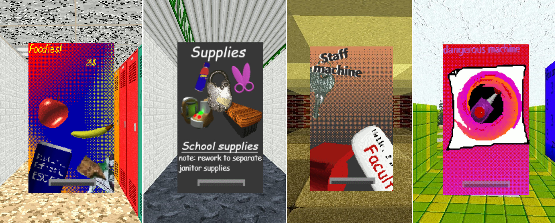 Rubben's Vending Pack Mod for Baldi's Basics | Baldi Mods