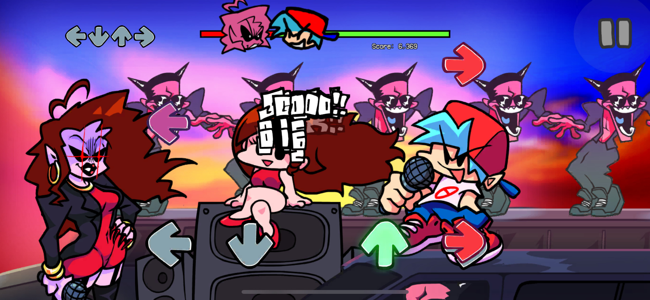 Colored Icons Mod for Friday Night Funkin' | FNF Mods