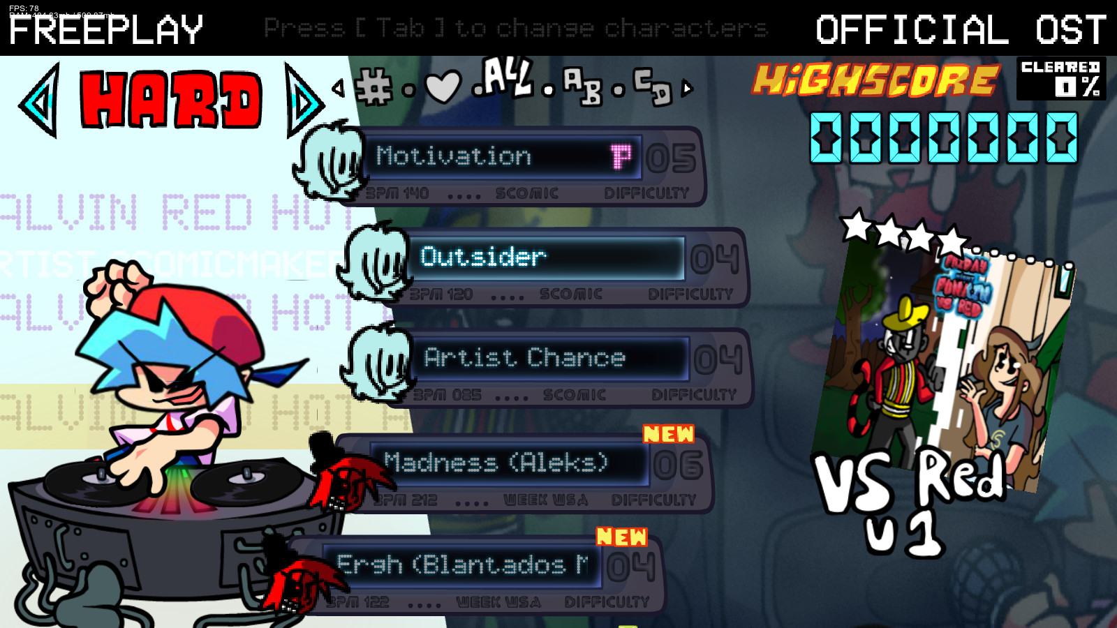 FNF VS Red X Scomicmaker V1.5 UPDATE! Mod for Friday Night Funkin ...