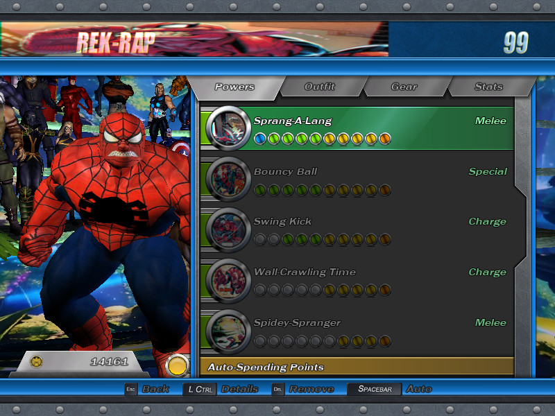 Rek-Rap (Marvel Comics) Mod for Marvel: Ultimate Alliance | MUA Mods