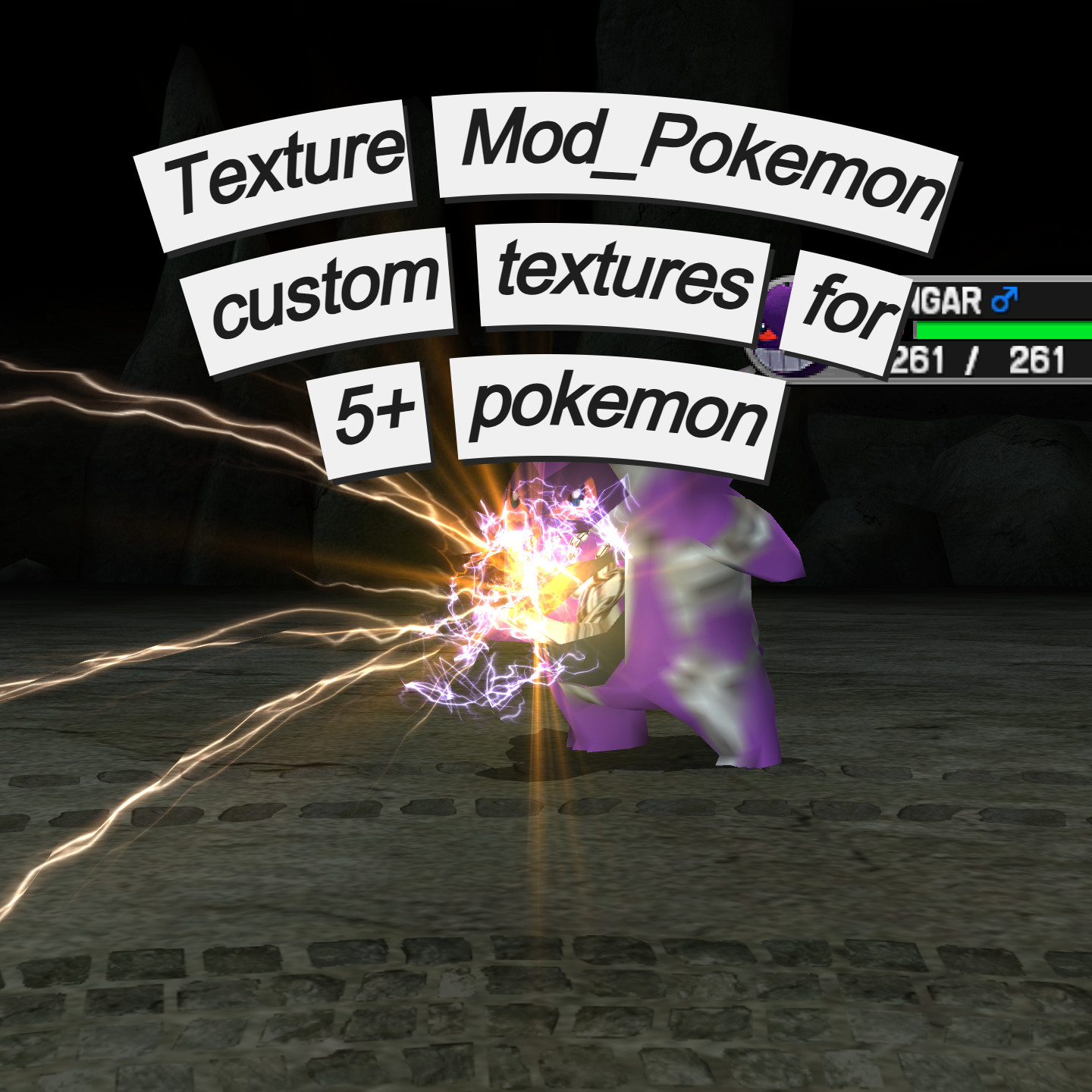 Texture Mod_Mimes and .GCI Mod for Pokemon XD Gale of Darkness | Pokemon XD Mods