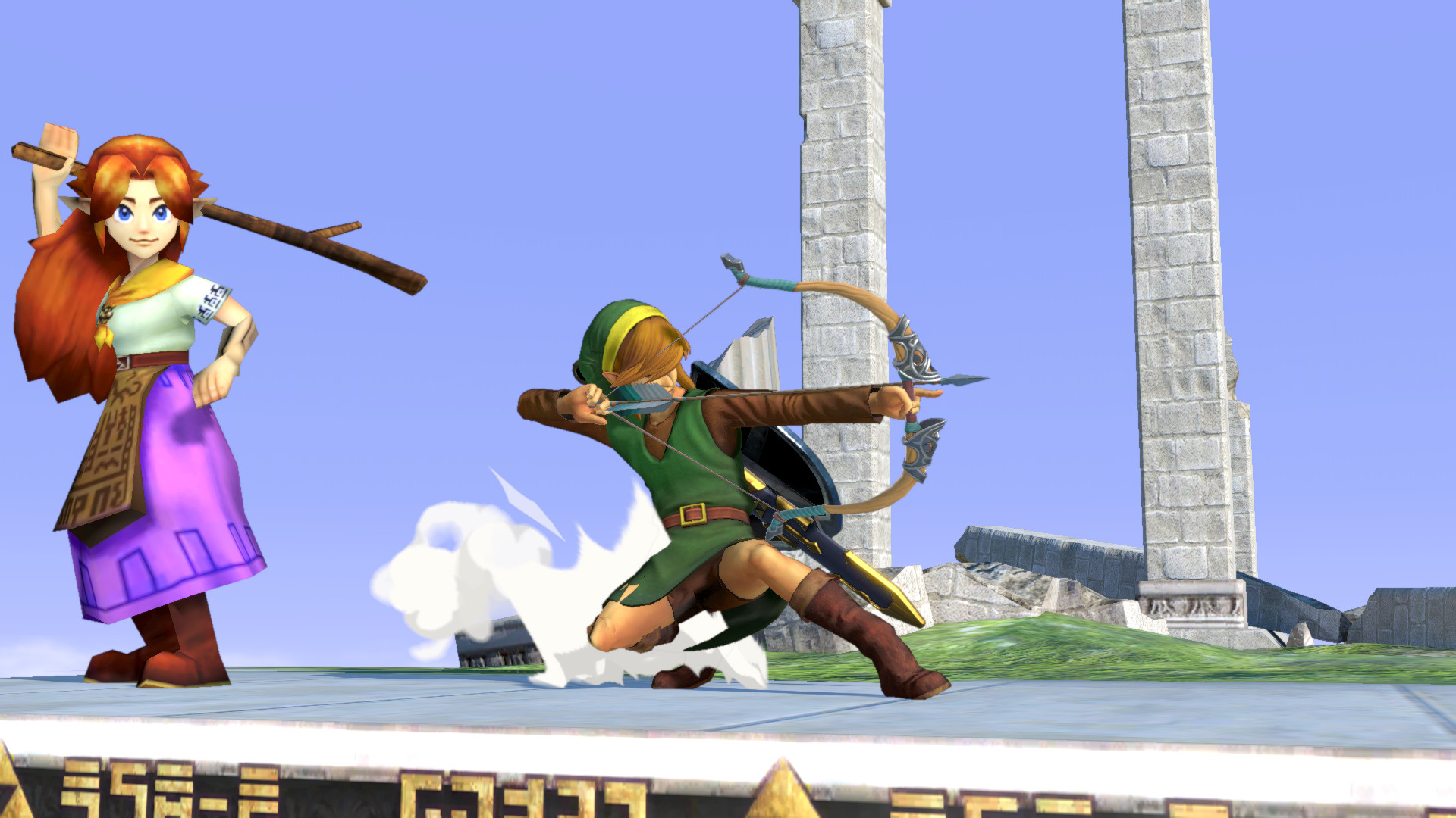 1989 Cartoon Link over BotW Link Mod for Super Smash Bros. Ultimate ...