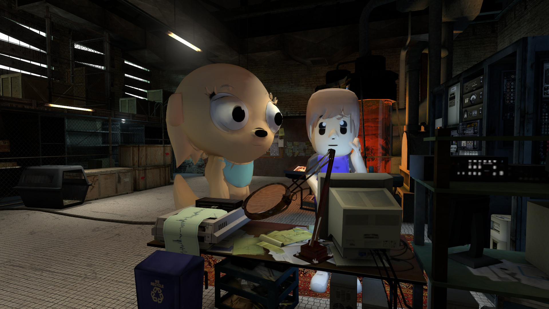 Molly Replaces Alyx Vance | RETRO-_-UNIVERSE Mod for Half-Life 2 | HL2 Mods