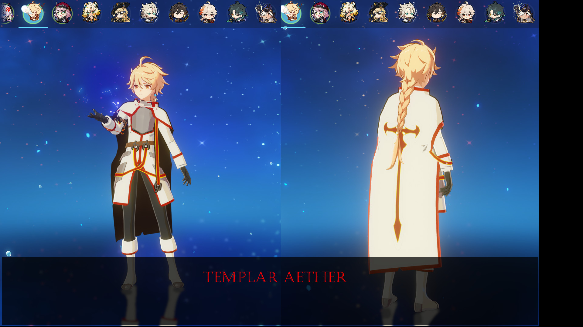 Templar Aether Mod for Genshin Impact | GI Mods