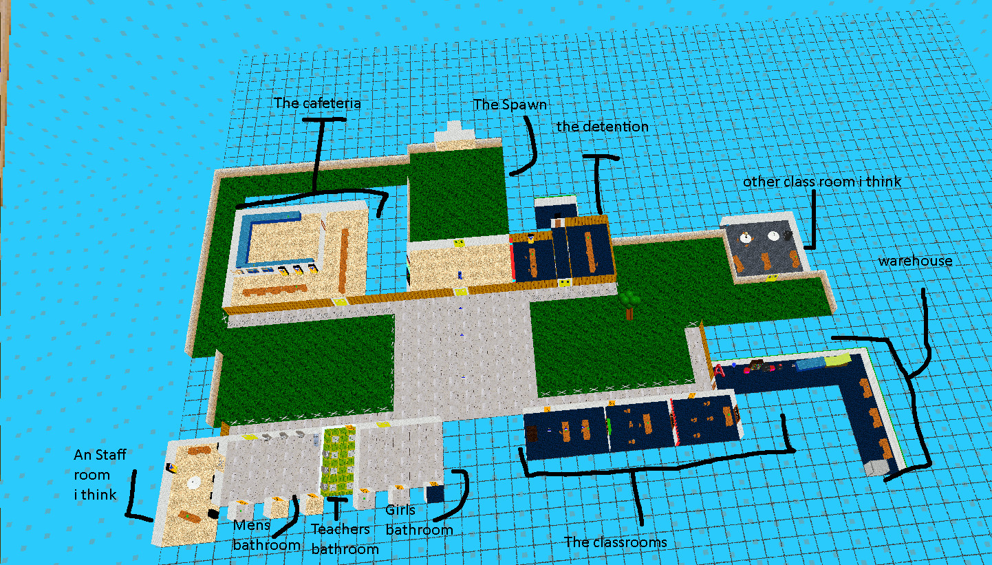 My real life school as an baldi map! Mod for Baldi's Basics | Baldi Mods