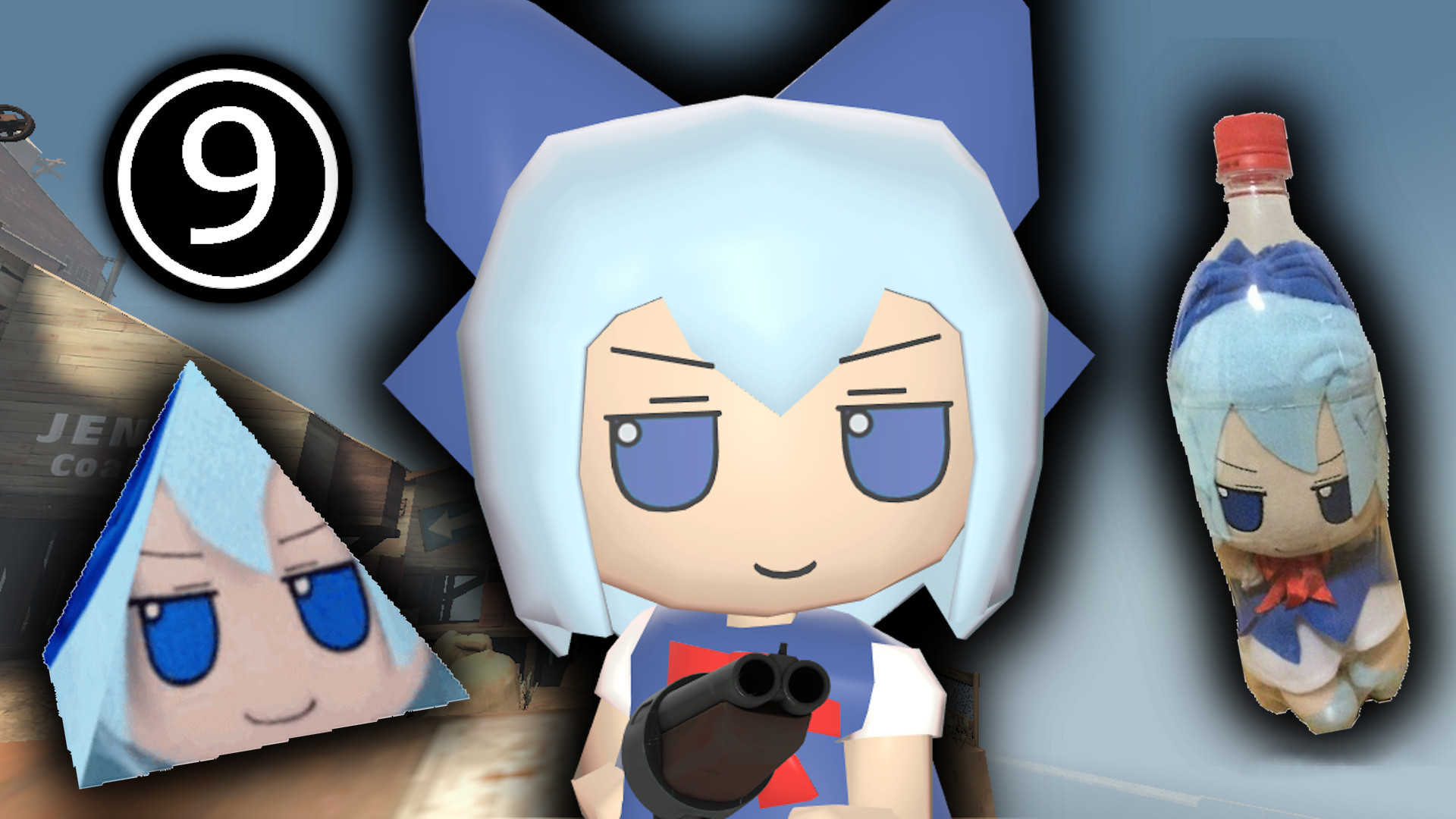cirno fumo scout (casual compatible) Mod for Team Fortress 2 | TF2 Mods