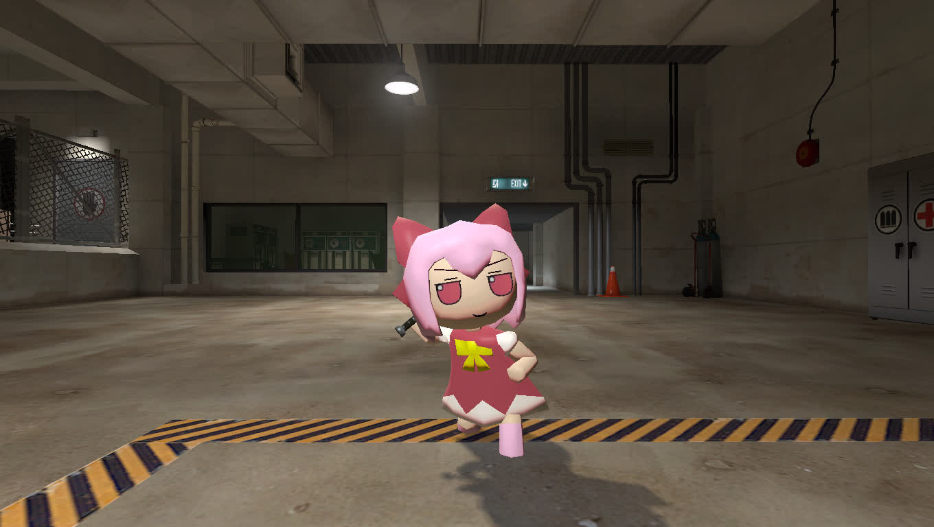 cirno fumo scout (casual compatible) Mod for Team Fortress 2 | TF2 Mods