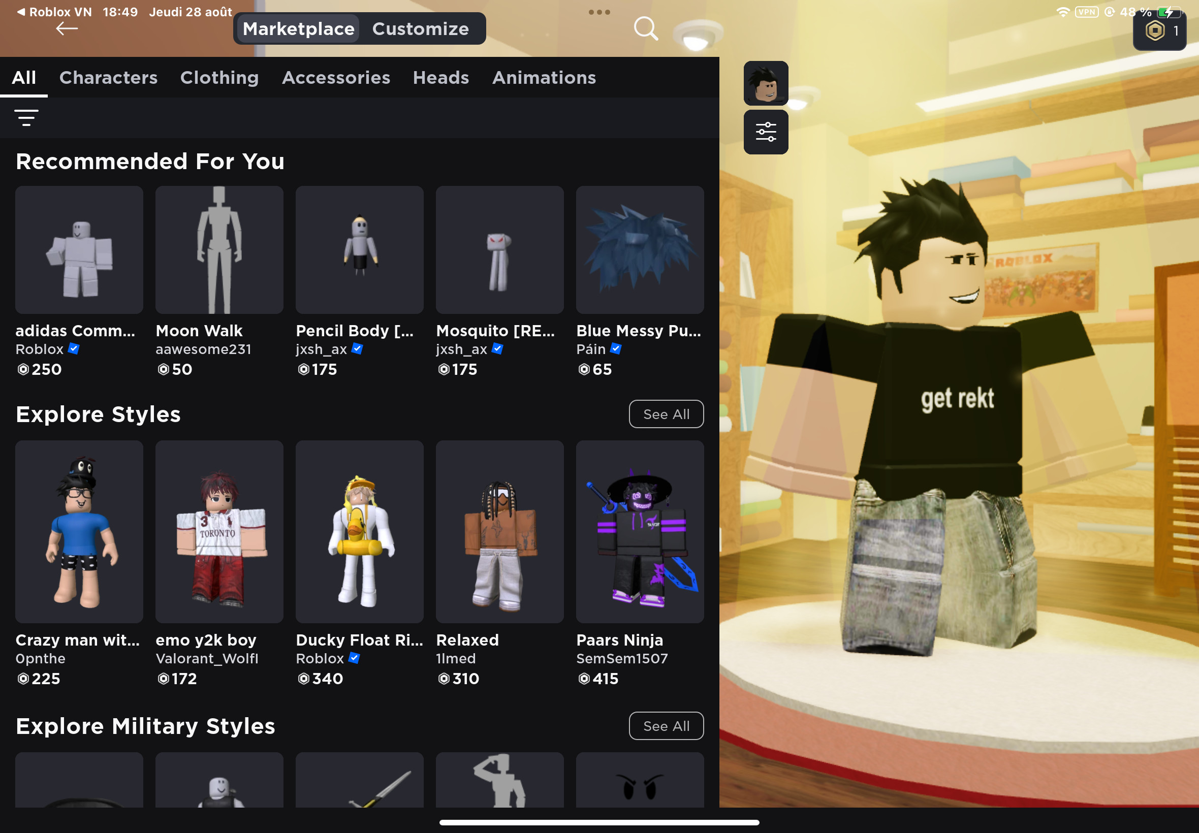 Niceblox IOS Mod Mod for Roblox | RBLX Mods