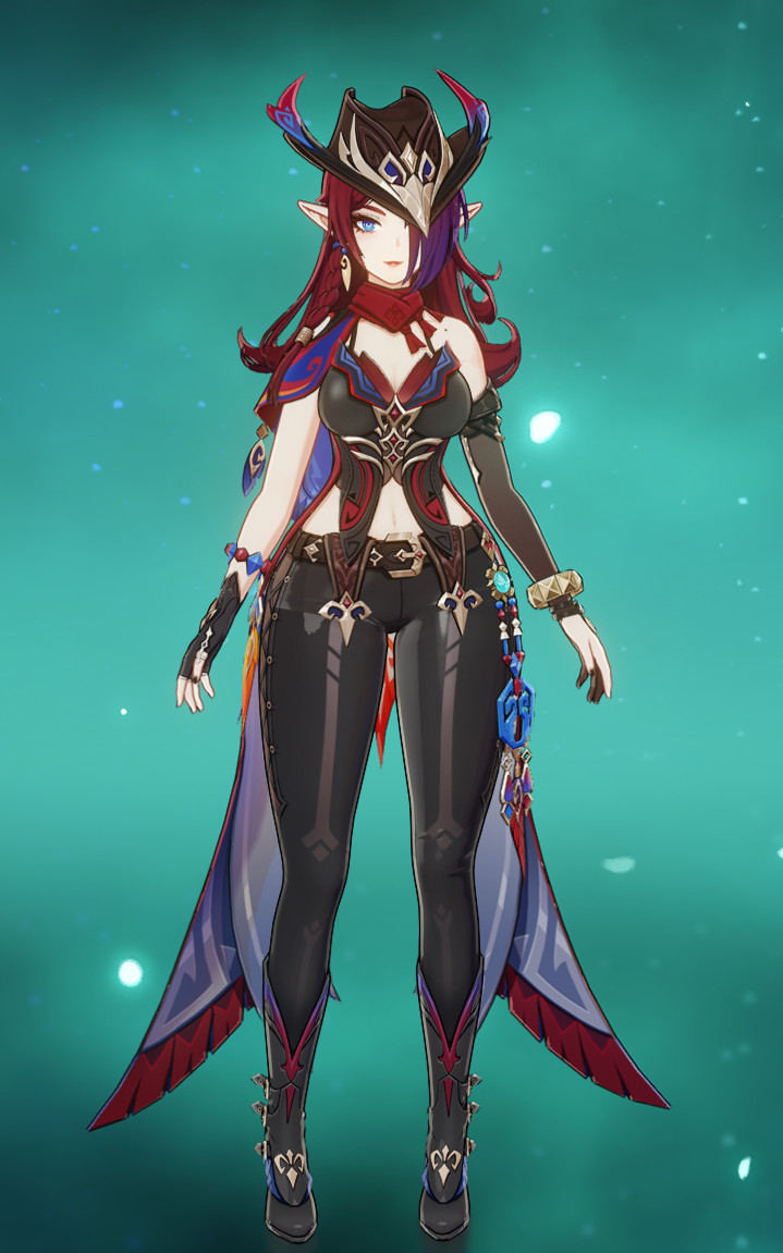 (Update) Slightly Thiccer Chasca Mod for Genshin Impact | GI Mods