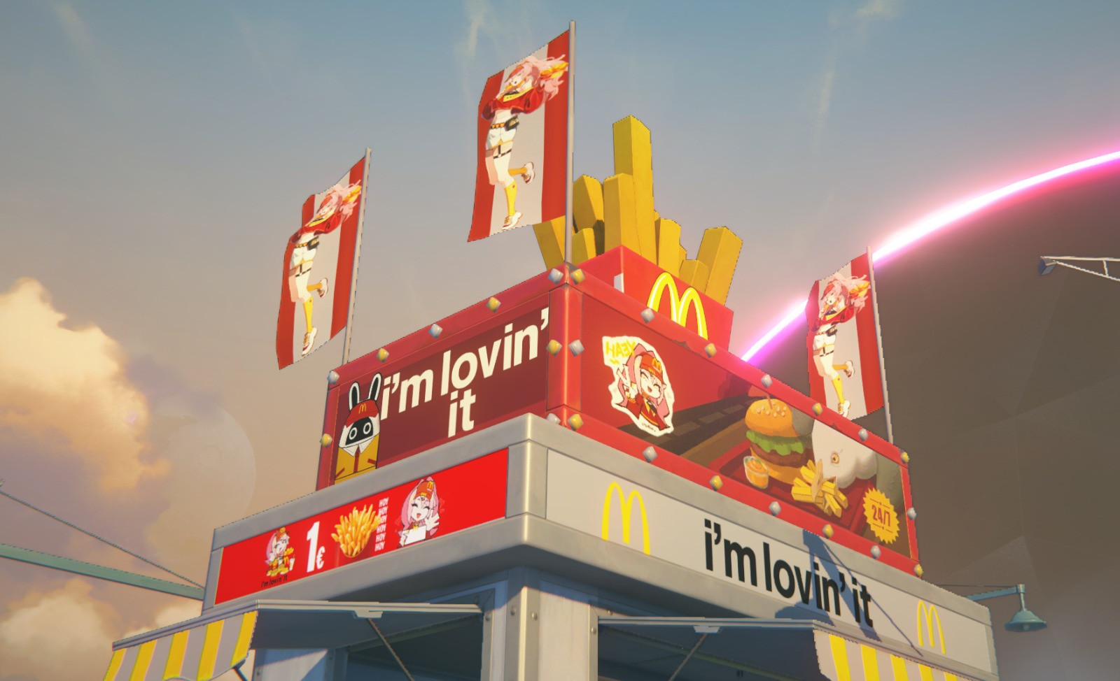 mcdonals & fanta in game Mod for Zenless Zone Zero | ZZZ Mods