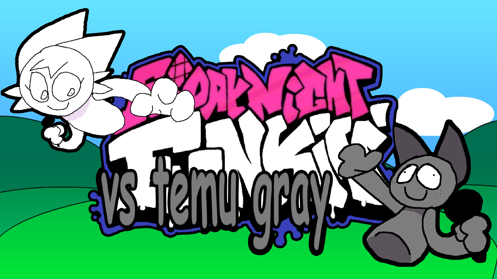 Vs. TEMU GRAY [WIP] Mod for Friday Night Funkin' | FNF Mods