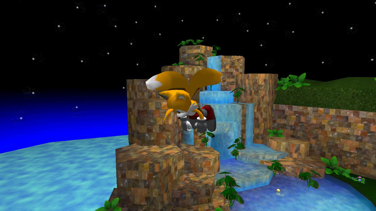 Toontown Nightlife Garden Mod for Sonic Adventure 2 | SA2 Mods