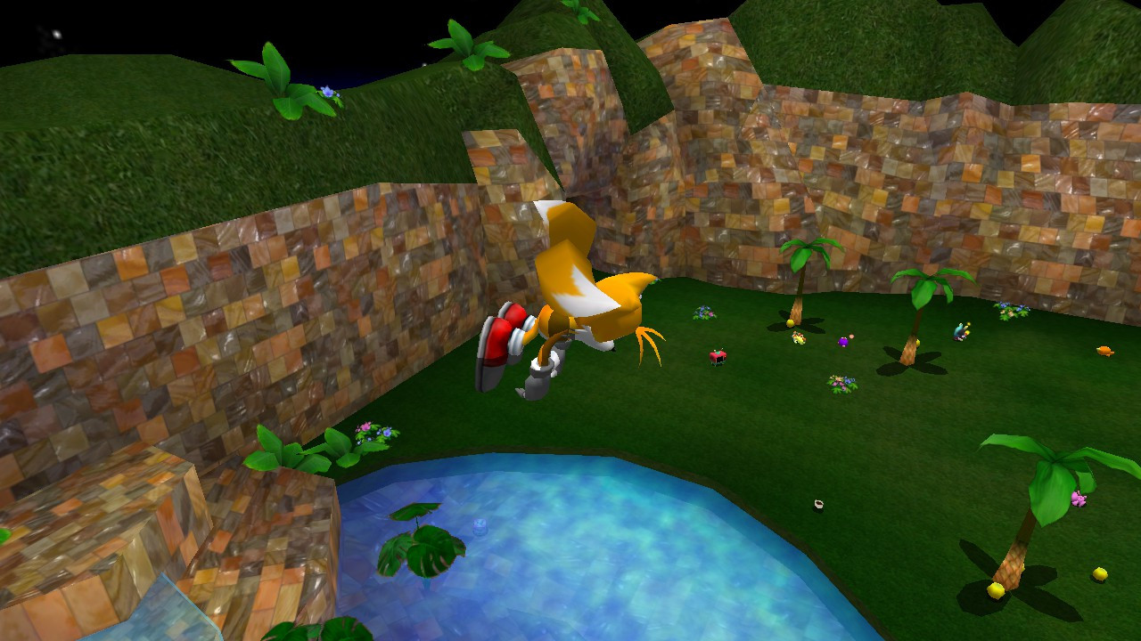 Toontown Nightlife Garden Mod for Sonic Adventure 2 | SA2 Mods