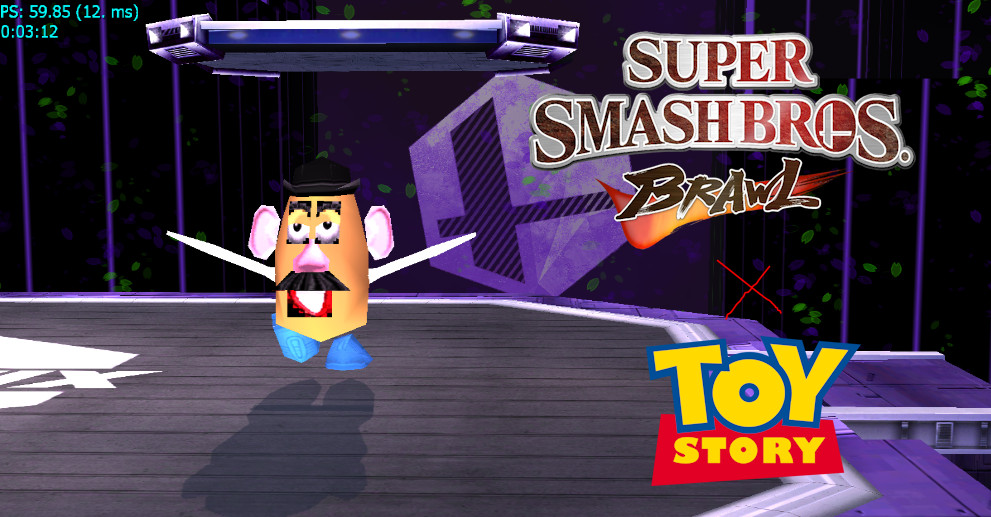 Mr Potato Head Over Kirby for Brawl/PMEX Remix Mod for Super Smash Bros ...