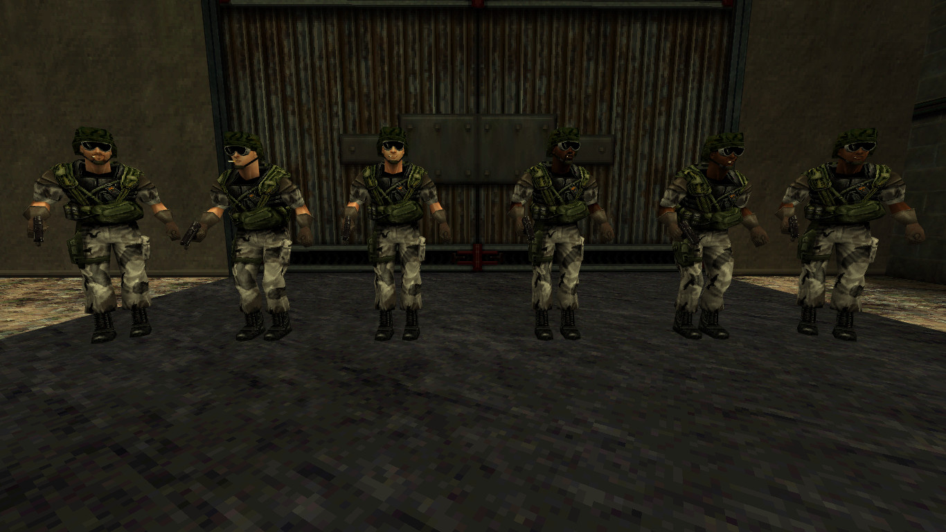 More Faces for Engineers and Medics Mod for Half-Life: Opposing Force ...