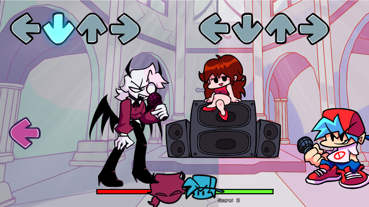 MID FIGHT MASSES V-SLICE PORT (PC/ANDROID)) Mod for Friday Night Funkin ...