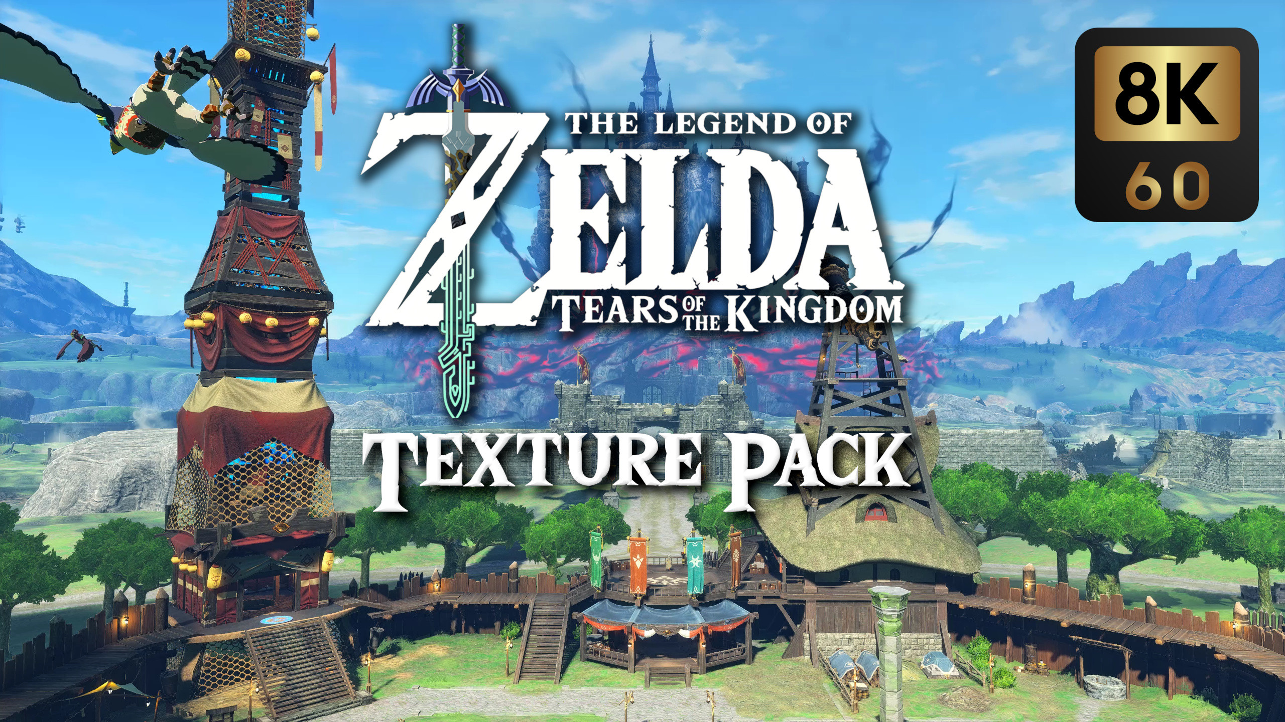 Tears of the Kingdom 4k Texture Pack Mod for The Legend of Zelda: Tears ...