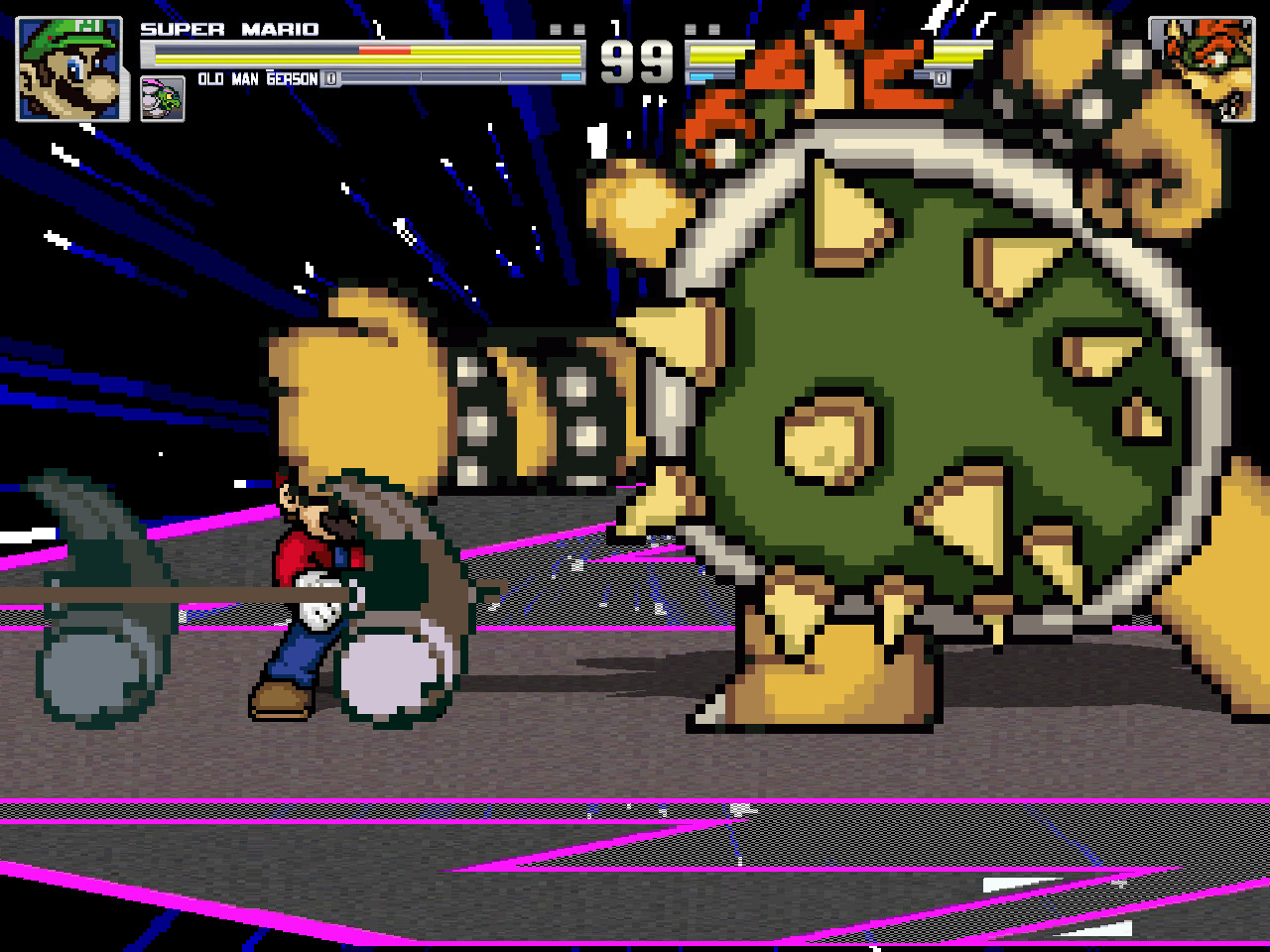 Old Man Gerson (Deltarune) Mod for M.U.G.E.N | MUGEN Mods