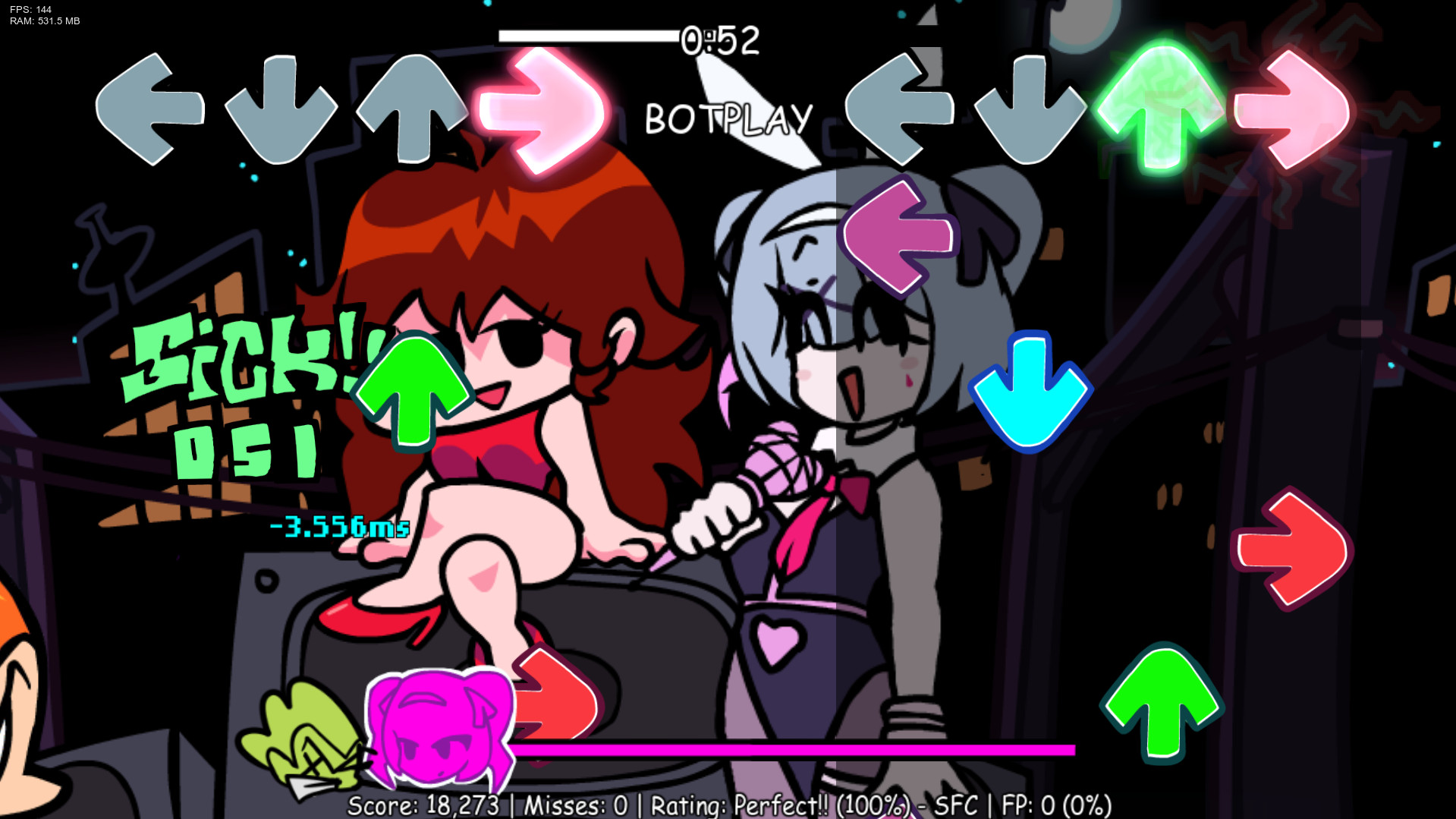 Playable Rabbit Hole Miku [Psych Online] Mod for Friday Night Funkin ...