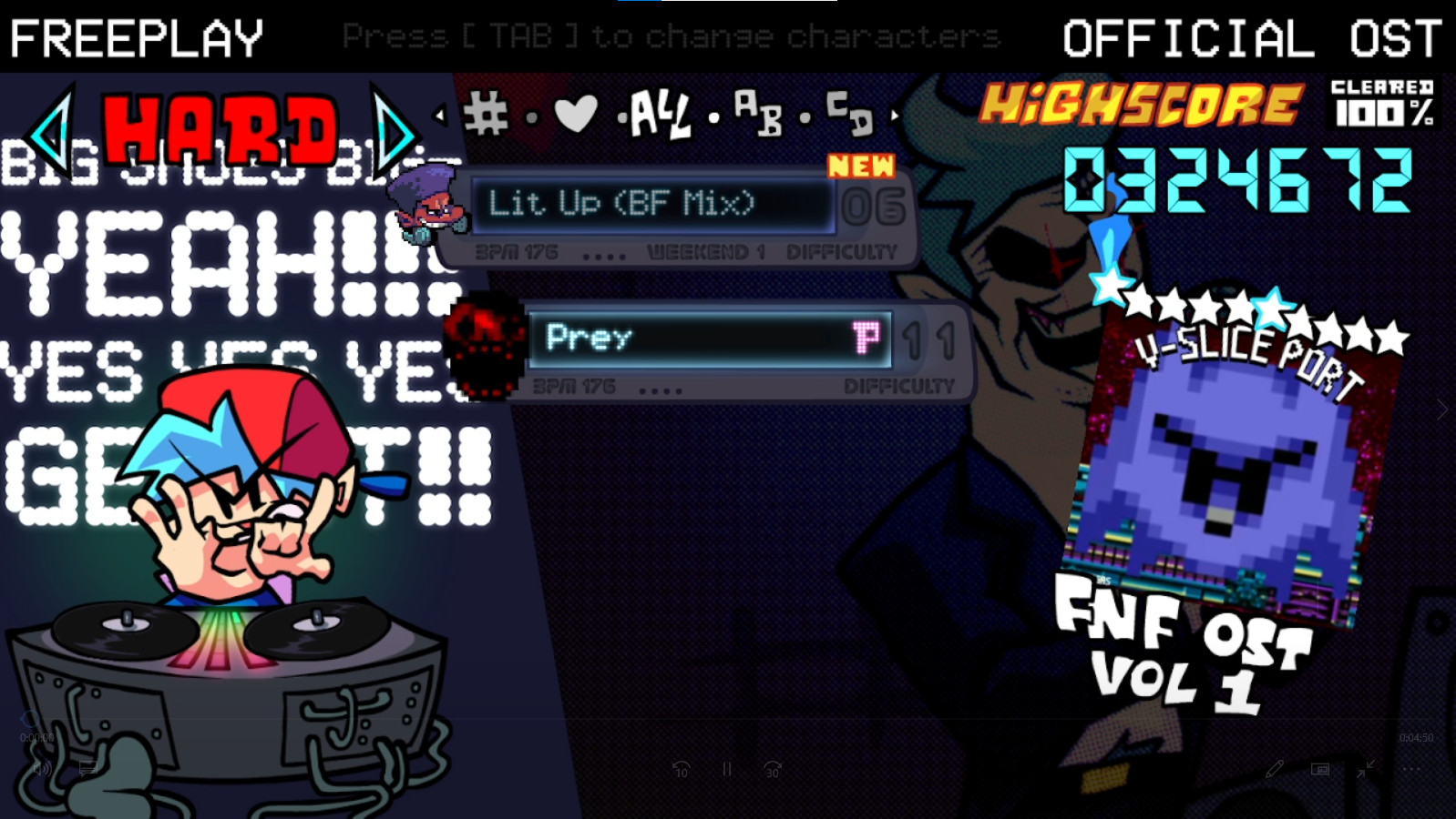 FNF: Prey V-slice Port by Ulisegas Mod for Friday Night Funkin' | FNF Mods