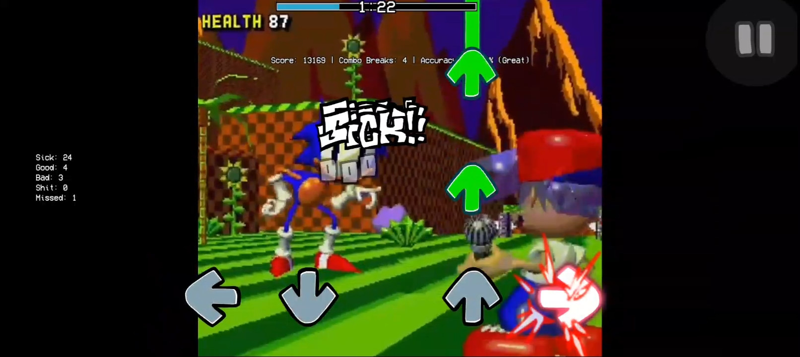 Rewrite sonic round 2 Fixed Edition (v Slice) Mod for Friday Night ...