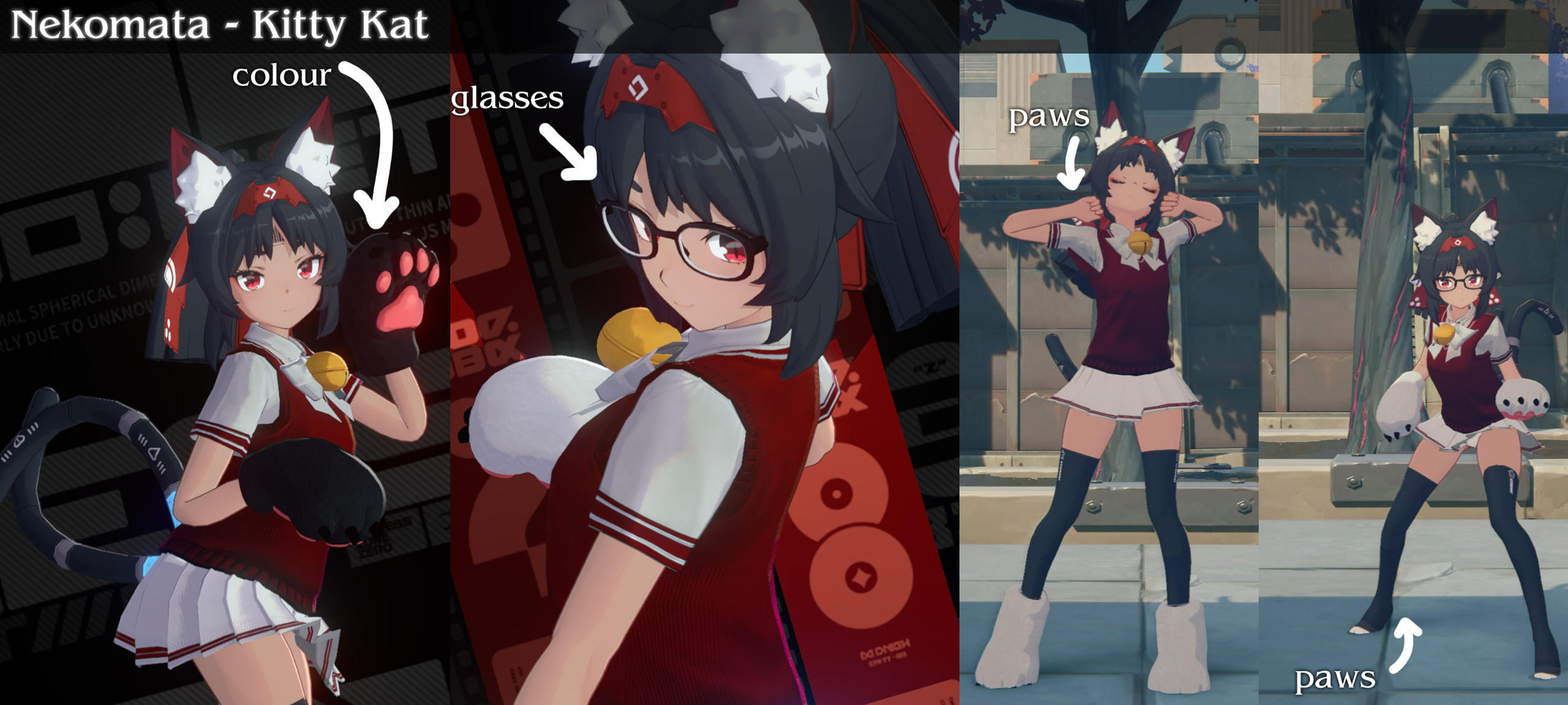 Nekomata Kitty Kat Mod for Zenless Zone Zero | ZZZ Mods