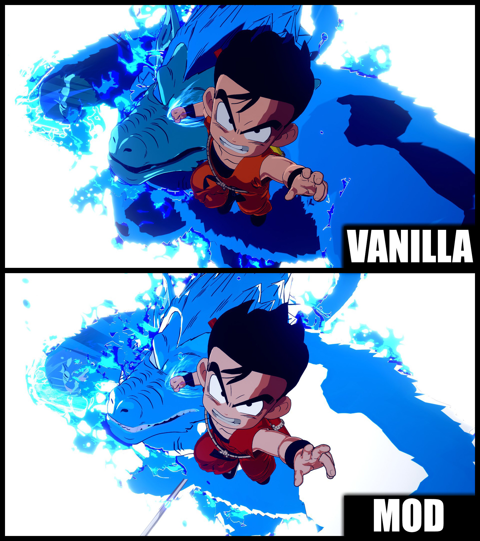 Dragon Ball - Color Corrected [Replacer] Mod for Dragon Ball: Sparking ...