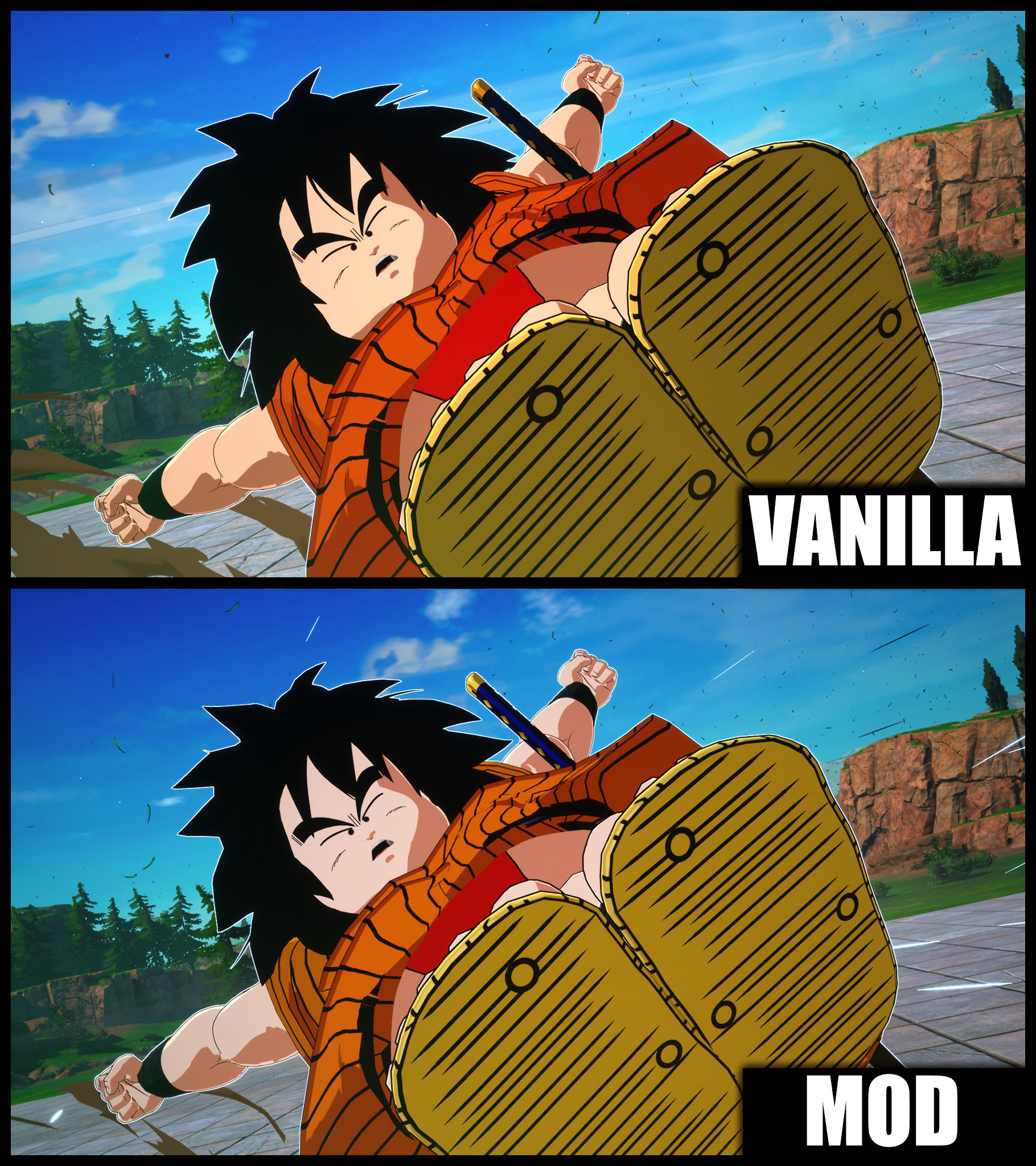 Dragon Ball - Color Corrected [Replacer] Mod for Dragon Ball: Sparking ...