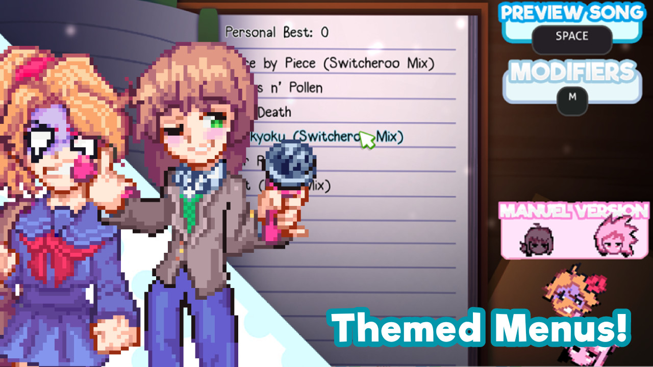 Doki Doki Takeover: Switcheroo! (Bean Update) Mod for Friday Night ...