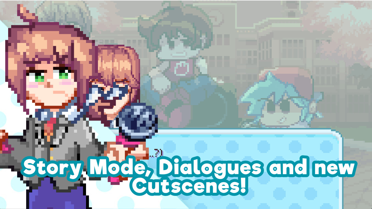 Doki Doki Takeover: Switcheroo! (Bean Update) Mod for Friday Night Funkin' | FNF Mods