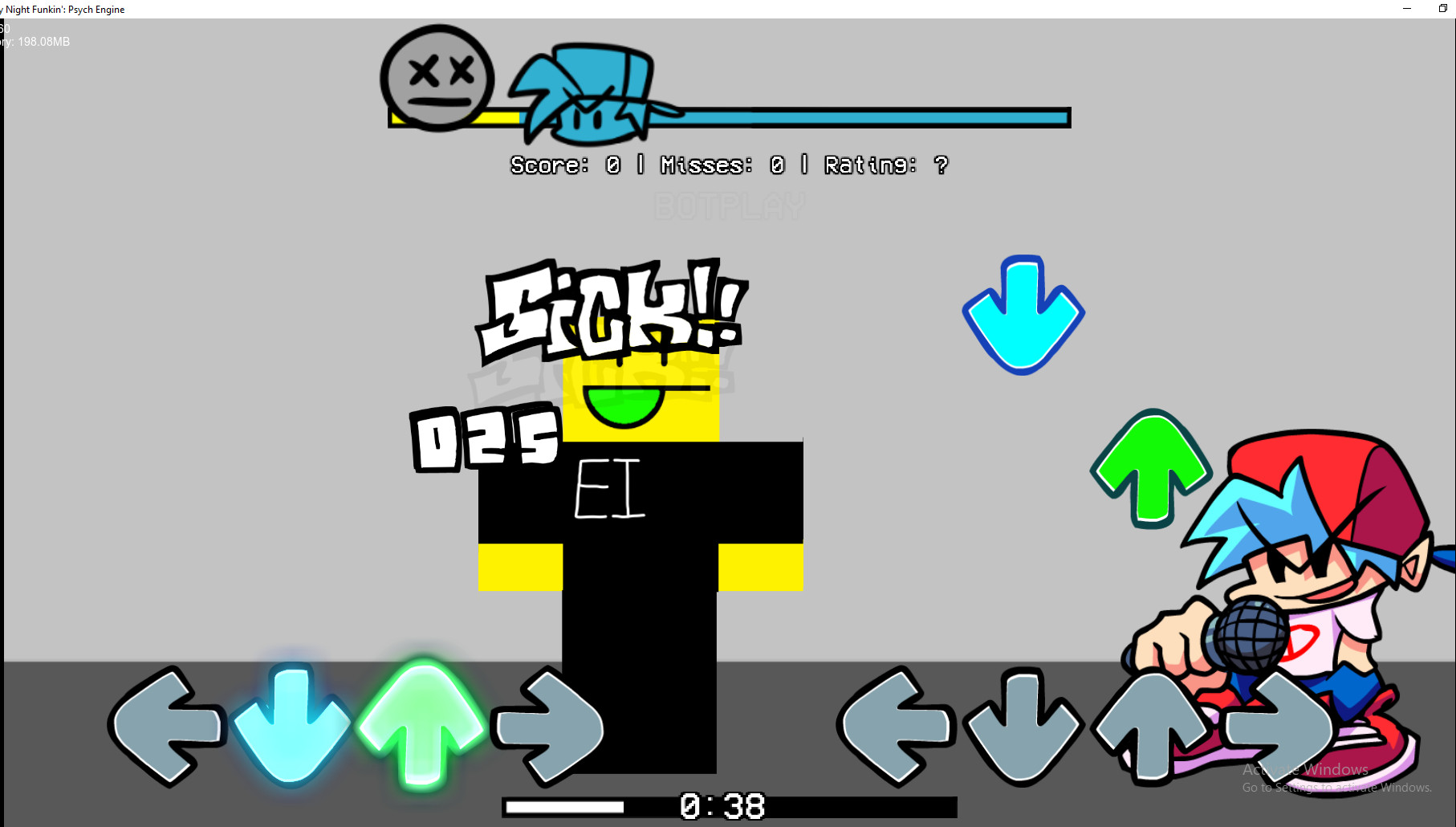 FNF VS EI! Mod for Friday Night Funkin' | FNF Mods