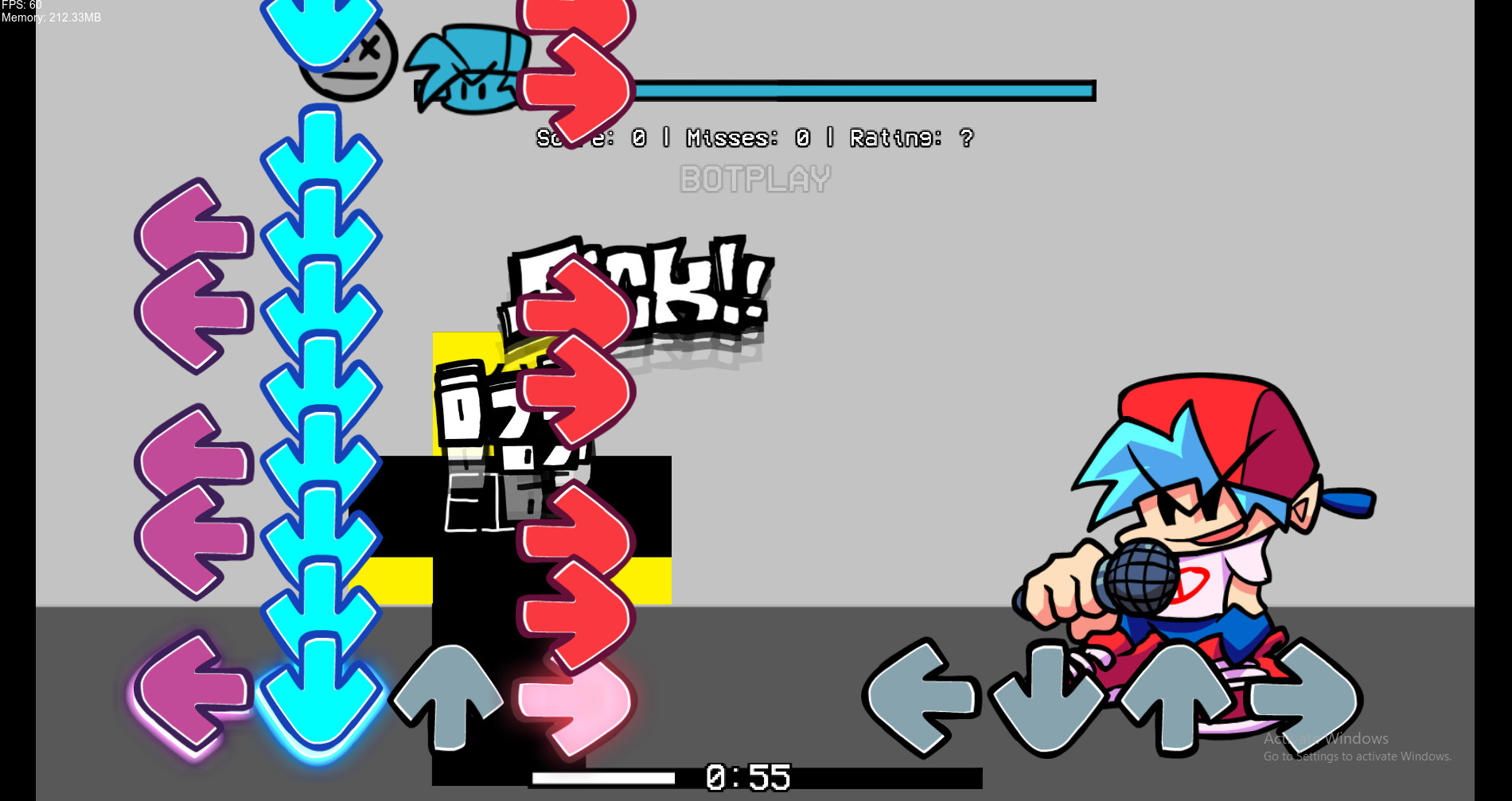 FNF VS EI! Mod for Friday Night Funkin' | FNF Mods